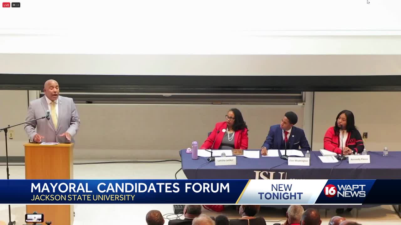 Jackson mayoral candidates gather at JSU