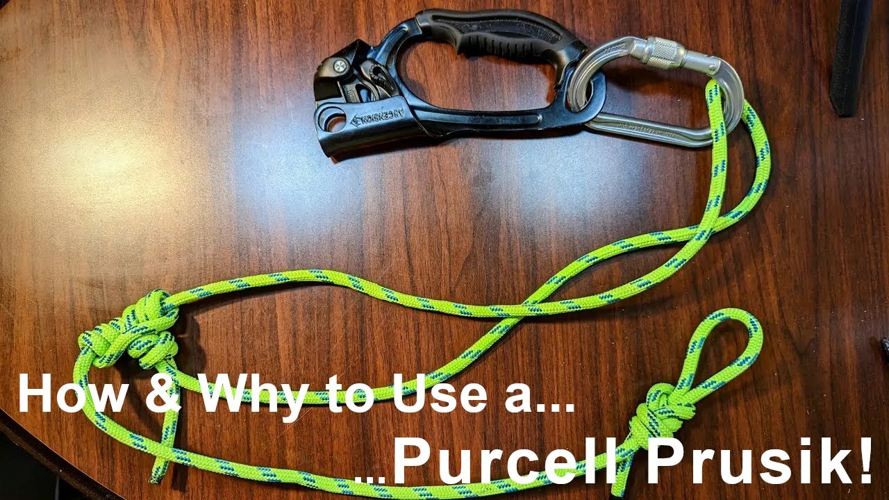 Purcell Prusik Loops: How, Why & When to Use Them for Rock Climbers ...