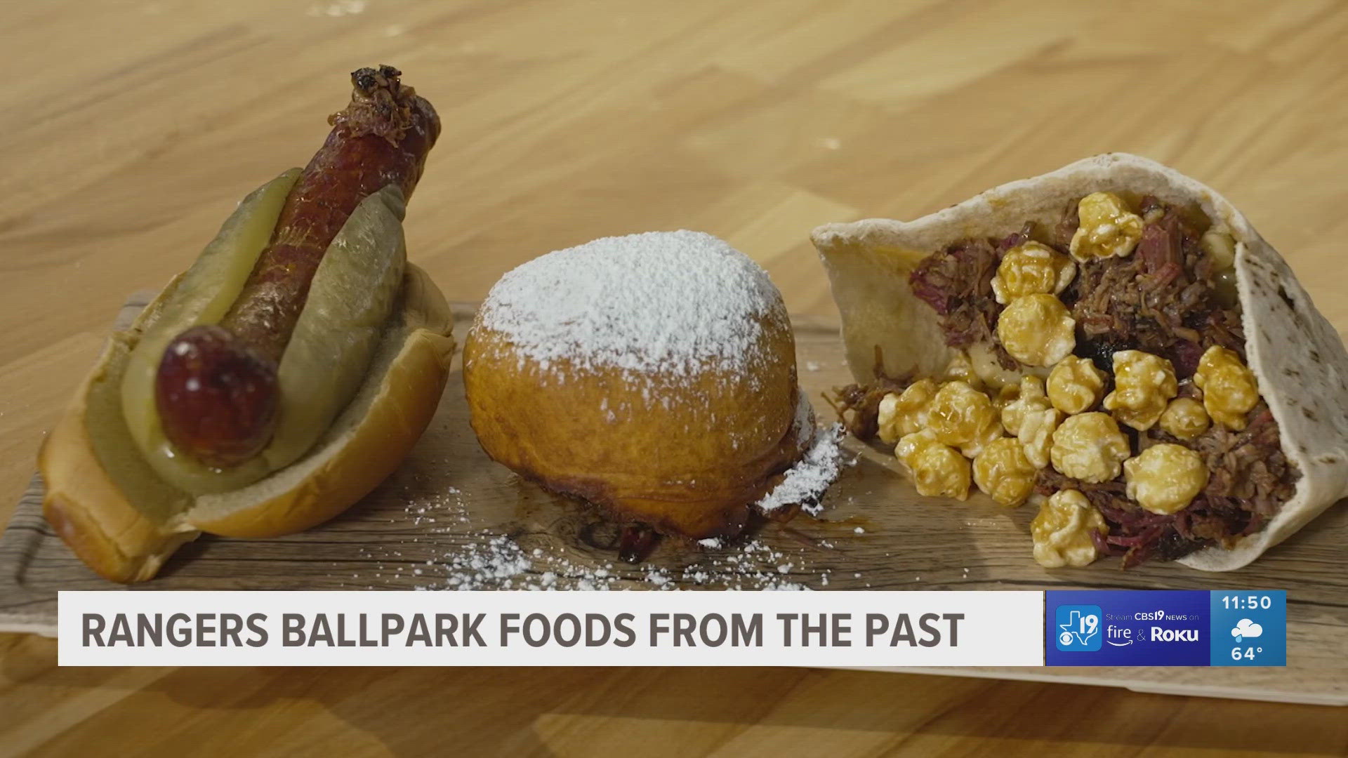 Dilly Dog, Texas Snowball and more unique Texas Rangers ballpark food