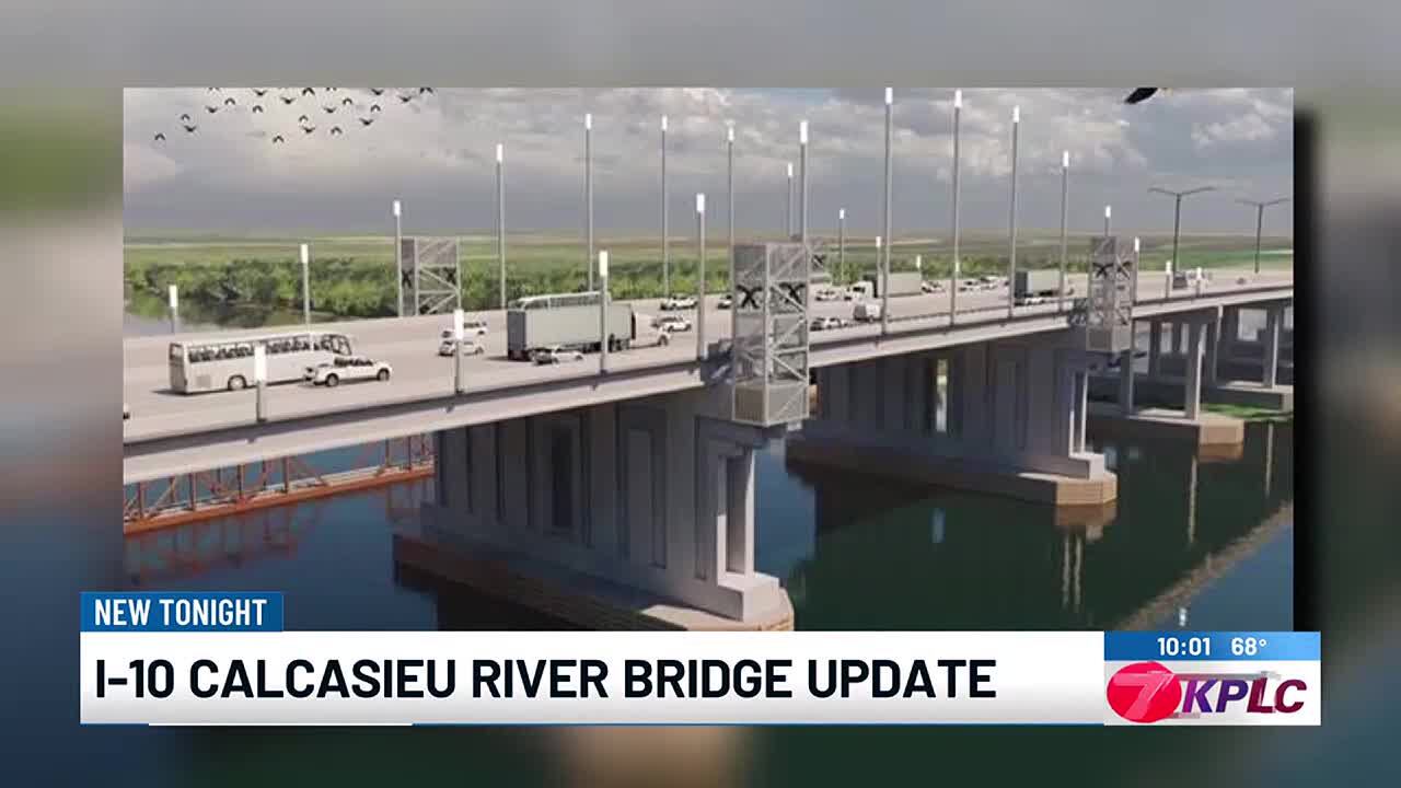 Officials give update on new I-10 Calcasieu River Bridge Project