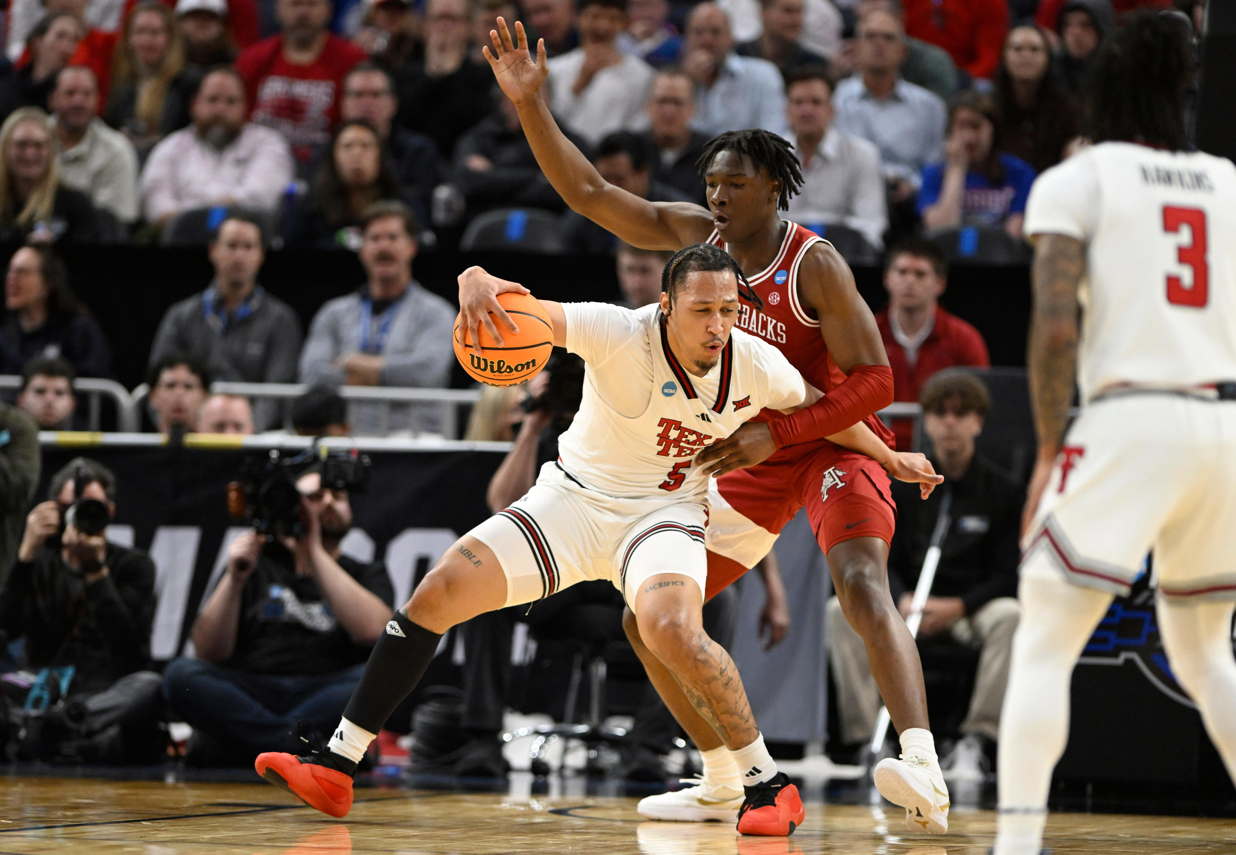 Texas Tech basketball vs Arkansas final score: Darrion Williams wins ...