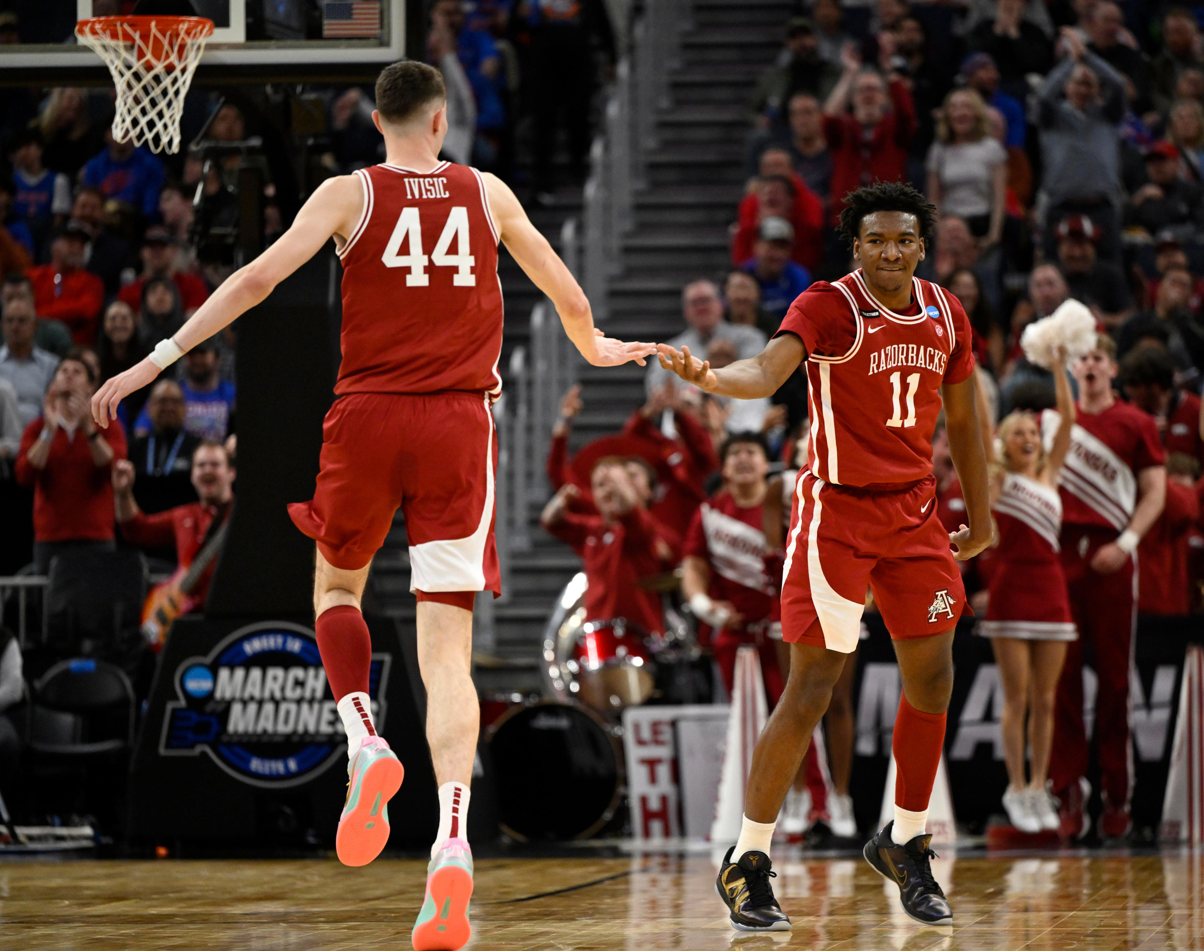 Arkansas basketball vs Texas Tech score: Hogs squander big lead, fall ...