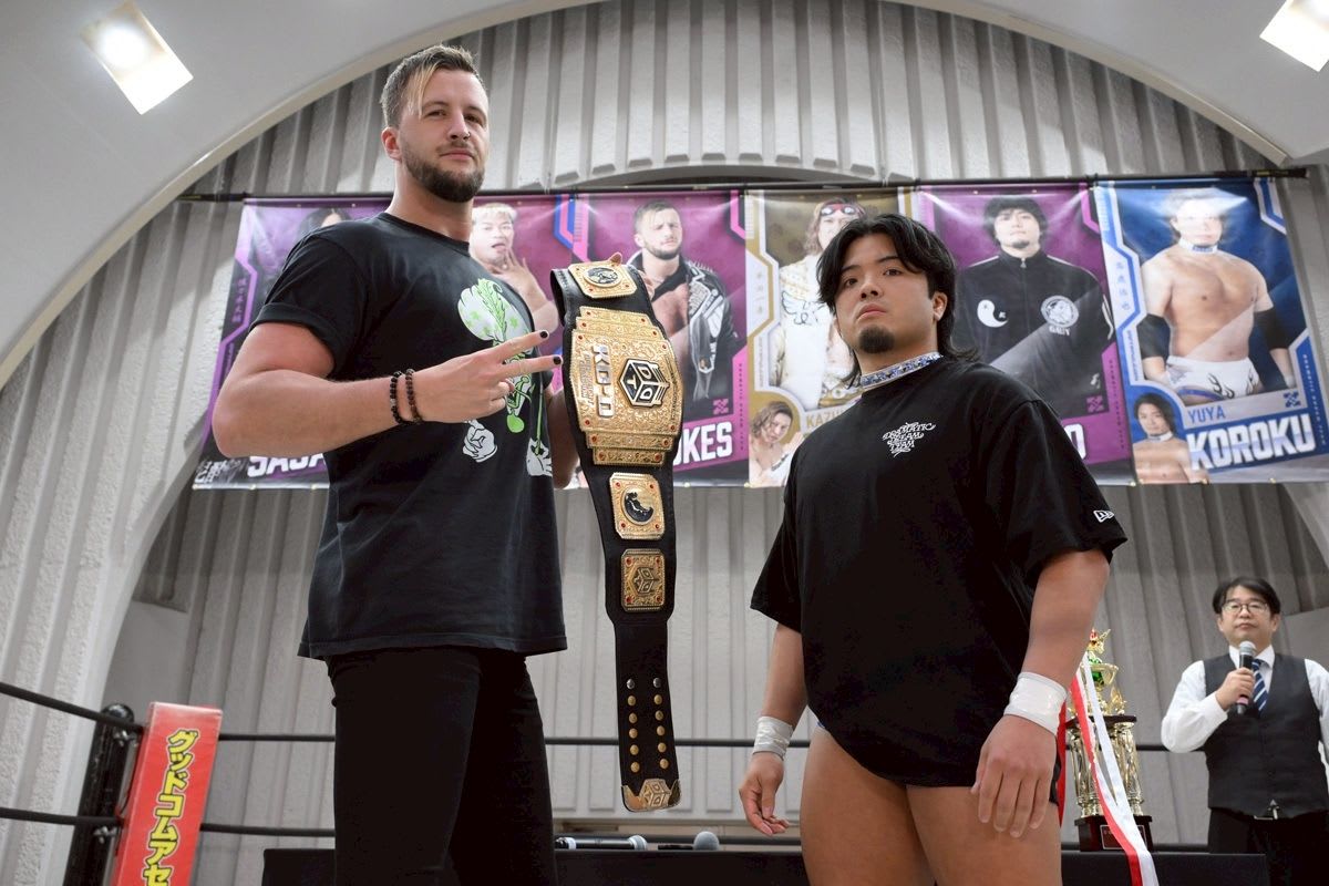 【DDT】KO-D無差別級王者クリス・ブルックスが4・6後楽園決戦を前に挑戦者・高鹿佑也を一刀両断！「高鹿がベルトを獲ると思っている人はいない」