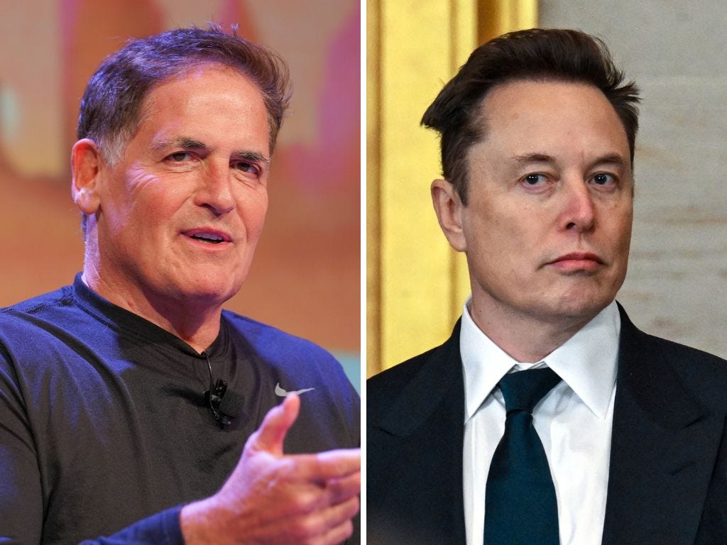 Mark Cuban is wondering aloud if Elon Musk's just forgotten about the ...