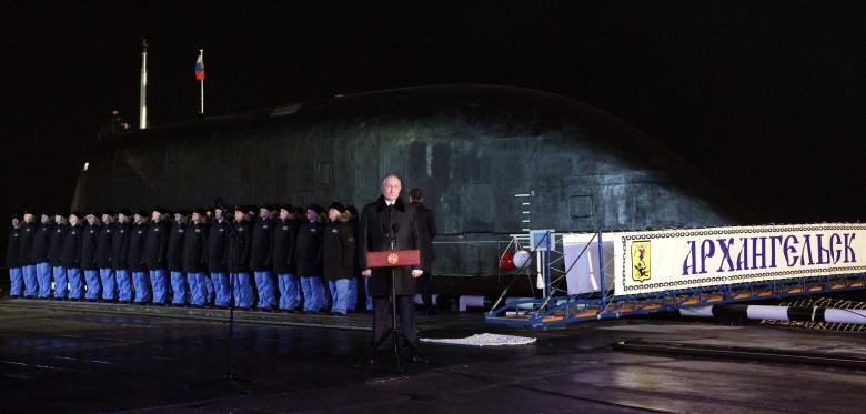 Putin lässt erstes Atom-U-Boot mit „Zirkon“-Hyperschallraketen zu Wasser