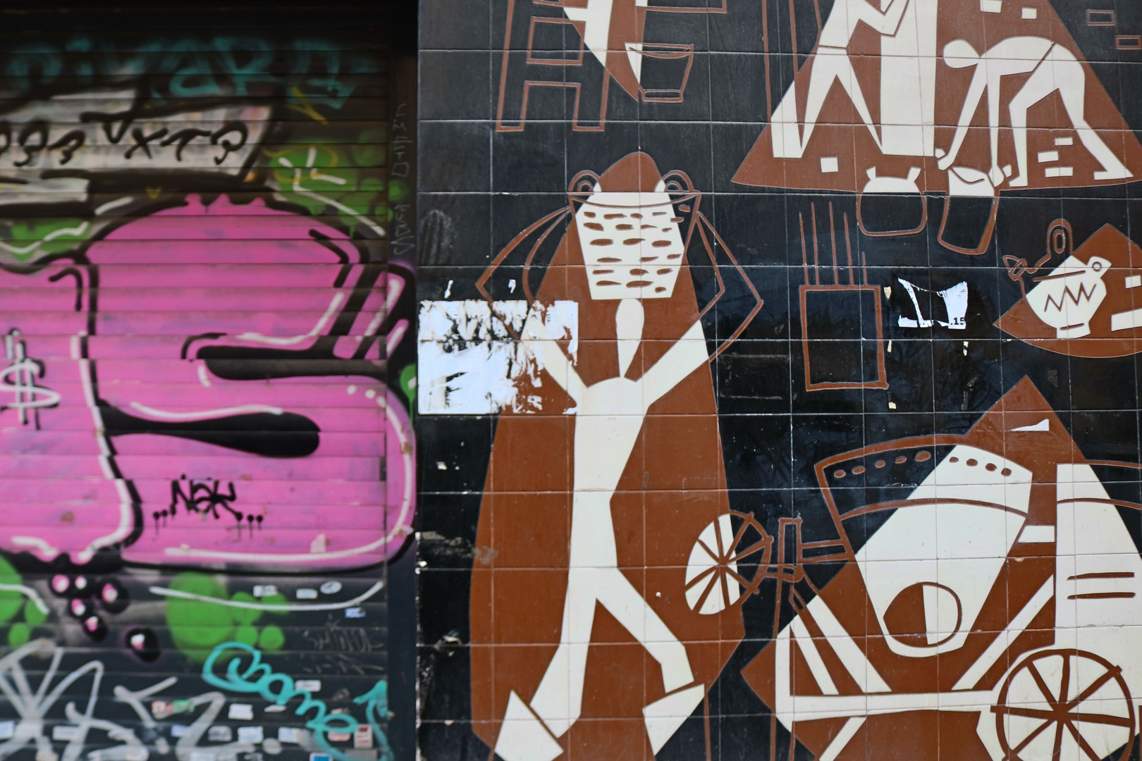 Piden proteger el único mural de César Manrique que queda a pie de ...