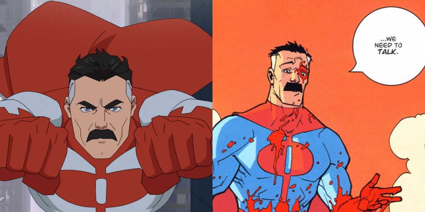 Omni-Man vs Mark: How Invincible Changed One of Its Best Fights For TV