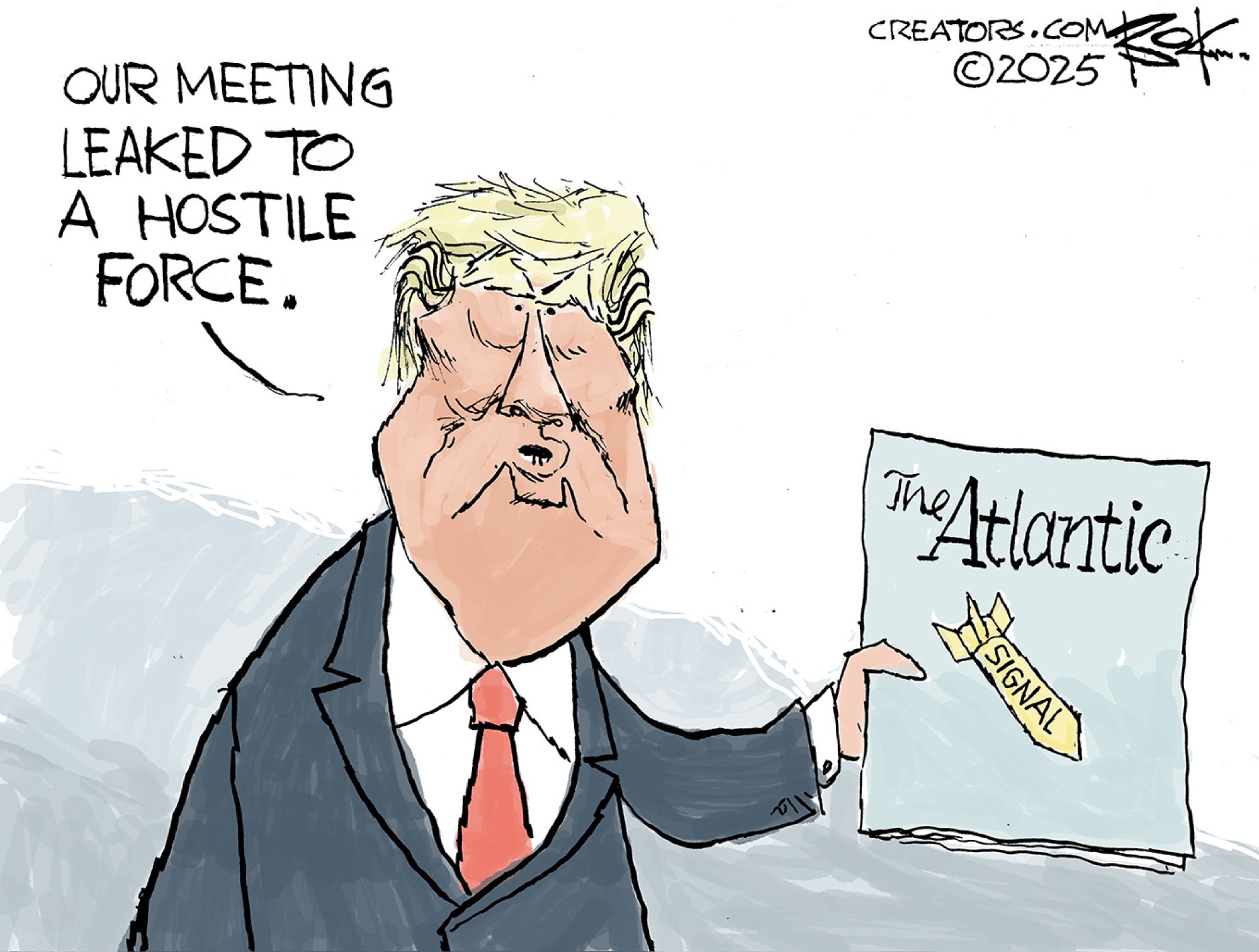 Editorial: The Latest Political Cartoons From The Creators Syndicate