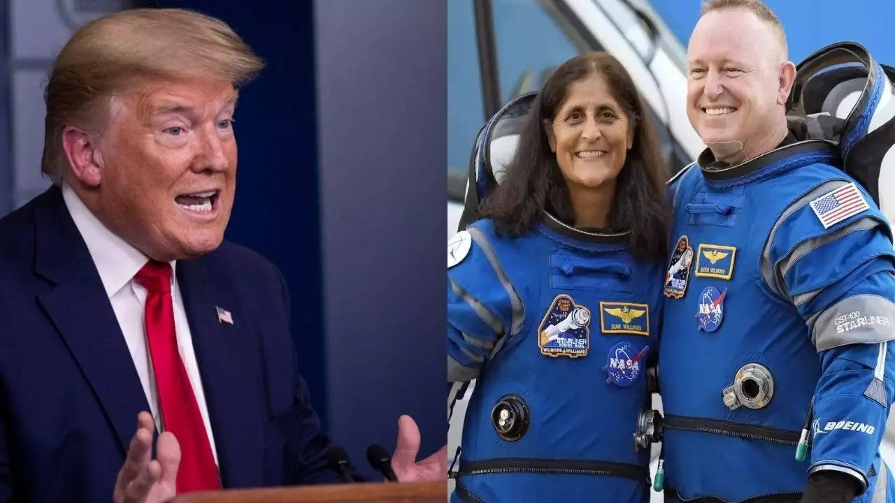 NASA credits Donald Trump for making Butch Wilmore and Sunita Williams ...