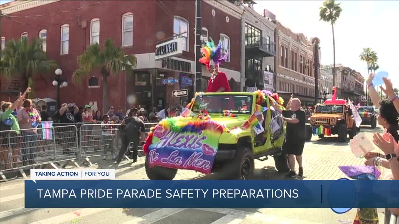 Tampa Pride Parade safety preparations underway