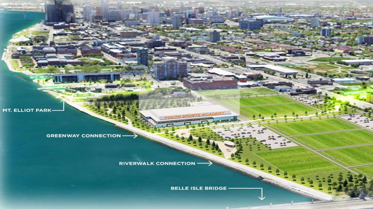 Detroit's WNBA bid tied to empty industrial site