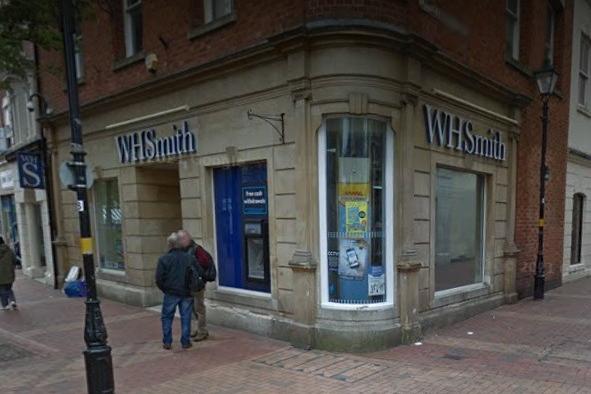 WH Smith's name will disappear from Rugby's town centre
