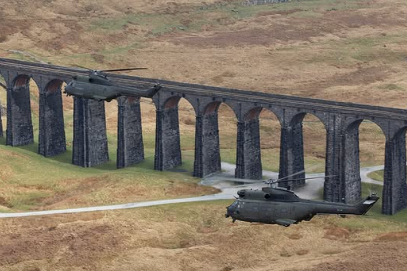 Why a convoy of iconic RAF helicopters flew over Lancashire this week