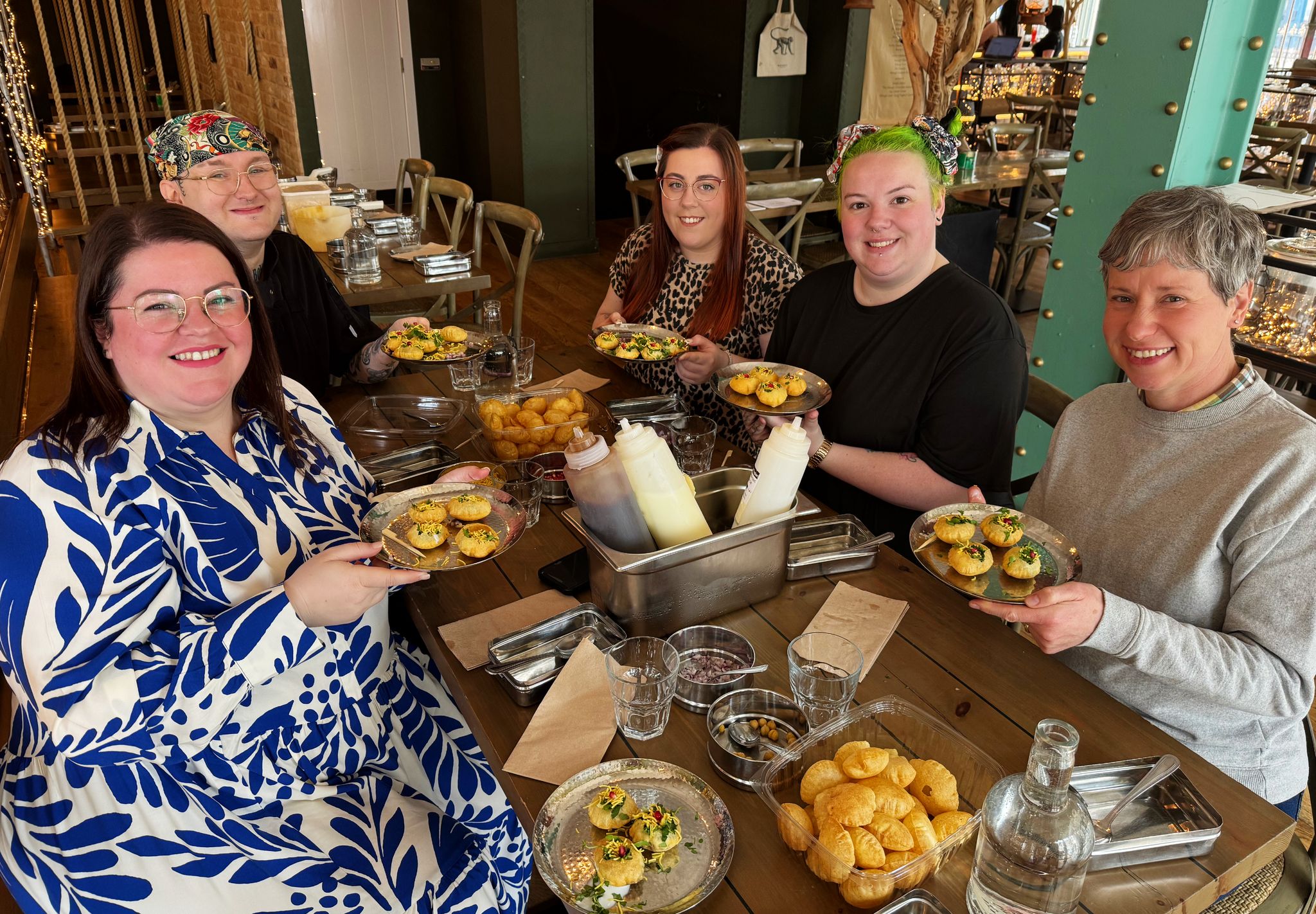 Indian street food restaurant Mowgli treats Derian house mums to an ...