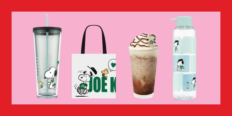 Starbucks has just dropped a feel-good collection with Snoopy and we ...