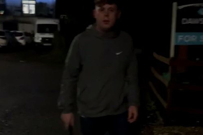 Machete brandished in confrontation over off-road bike