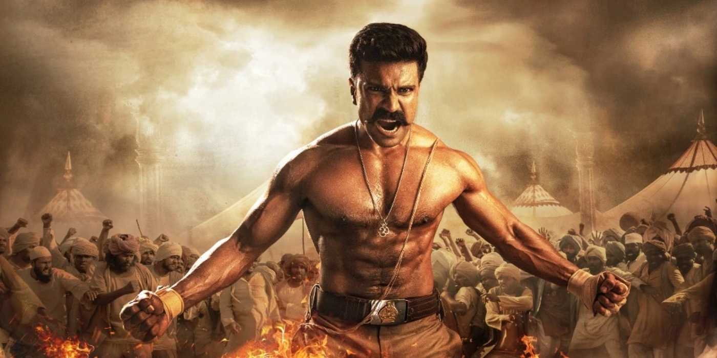 RRR Star Ram Charan Revealed In First Look At New Indian Action Movie Peddi