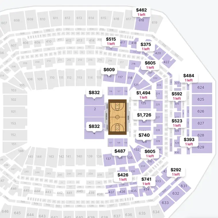 Why is March Madness at Lucas Oil Stadium? Colts football field turned ...