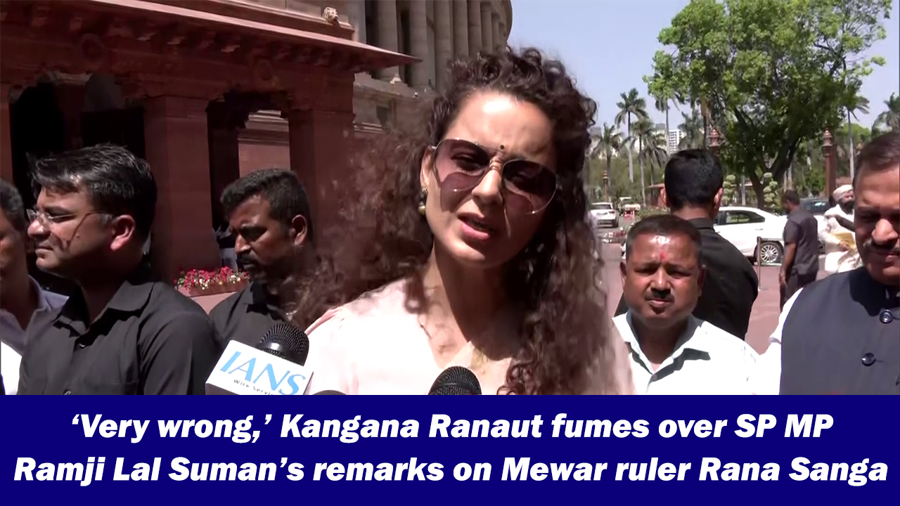 ‘Very wrong,’ Kangana Ranaut fumes over SP MP Ramji Lal Suman’s remarks ...