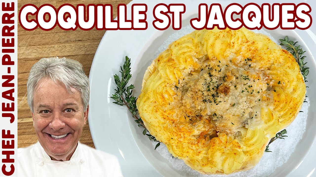How to Make Coquille St Jacques | Chef Jean-Pierre