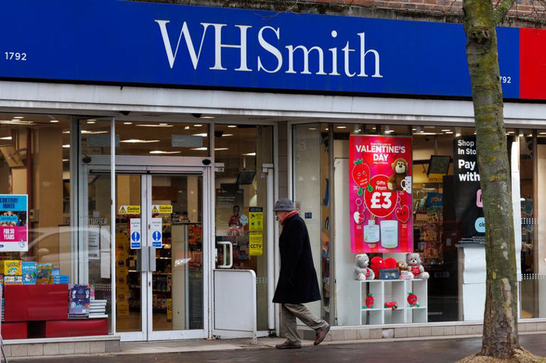 WHSmith high street profits slump by 30% as it prepares to sell 482 stores