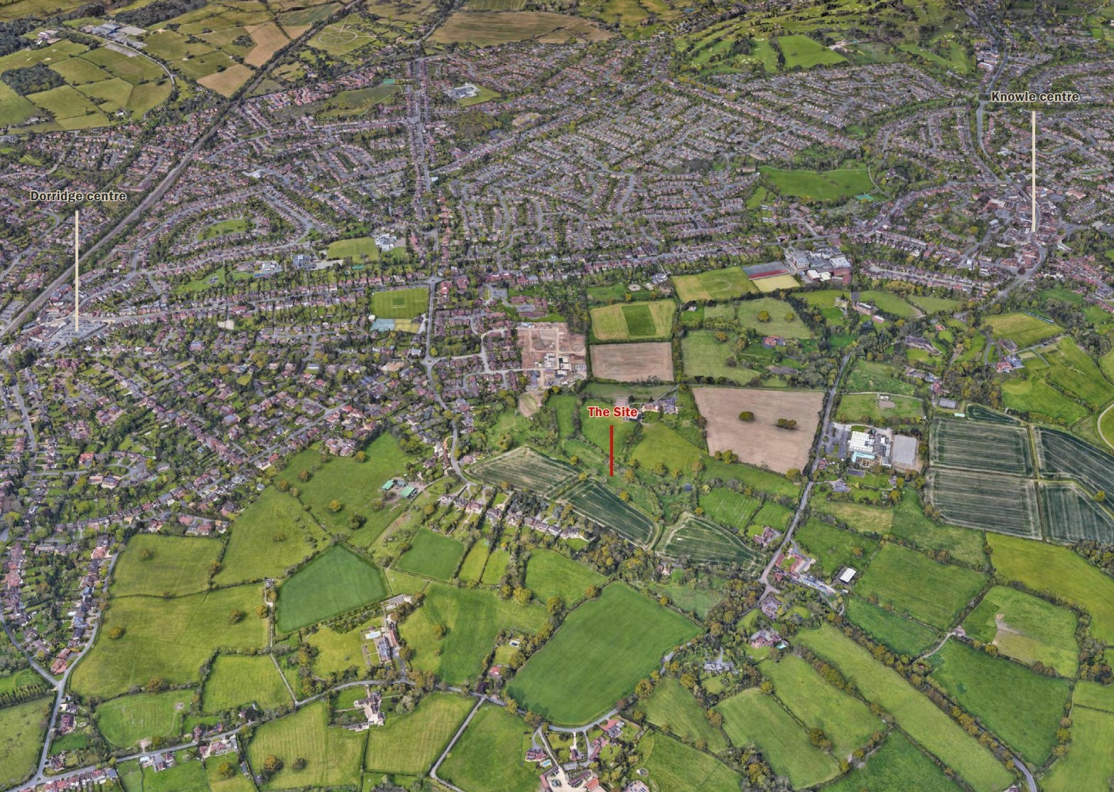 Solihull: Huge new housing estate for Arden Triangle near Knowle to ...