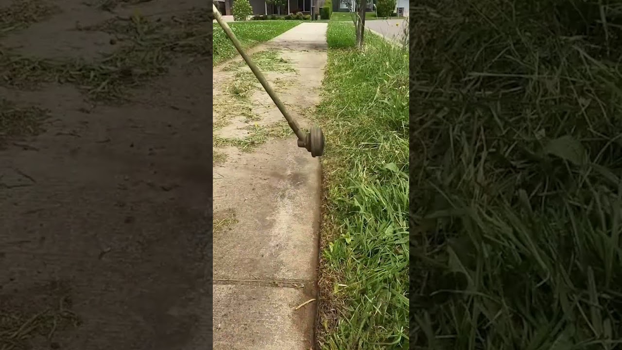 Quick Footpath Mow Job!