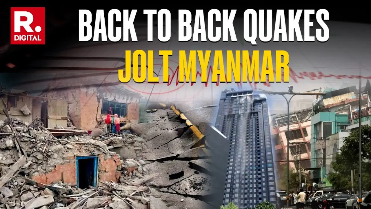 Massive Earthquake Hits Myanmar, Iconic Ava Bridge in Mandalay Collapses