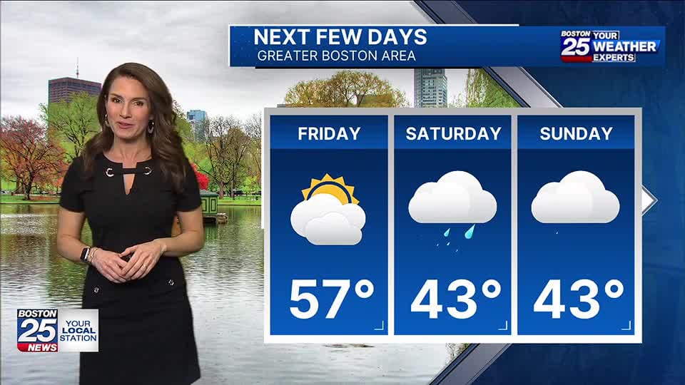 Boston 25 Morning Forecast