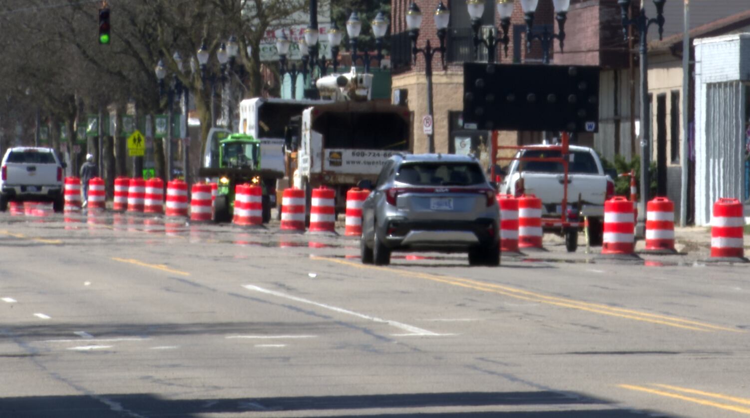 Next phase of Michigan Avenue construction in Lansing begins Friday
