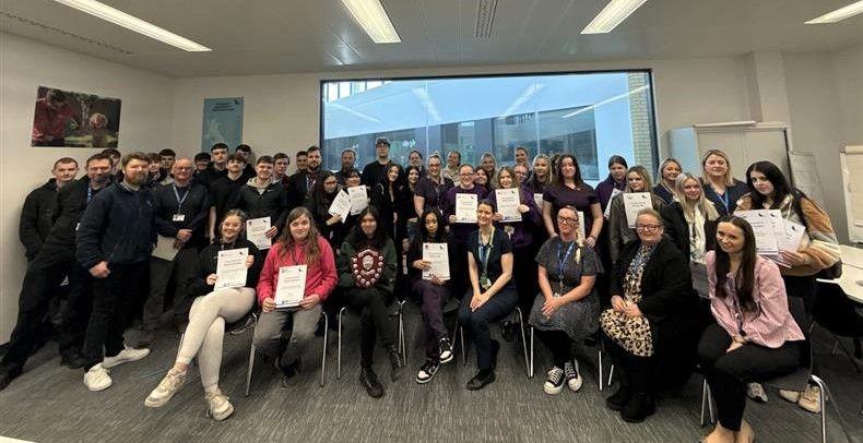 West Lancashire College celebrates award winning students