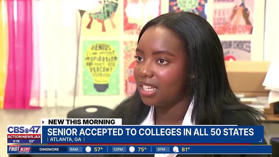 Georgia teen accepted to 155 colleges in all 50 states totaling $6 ...