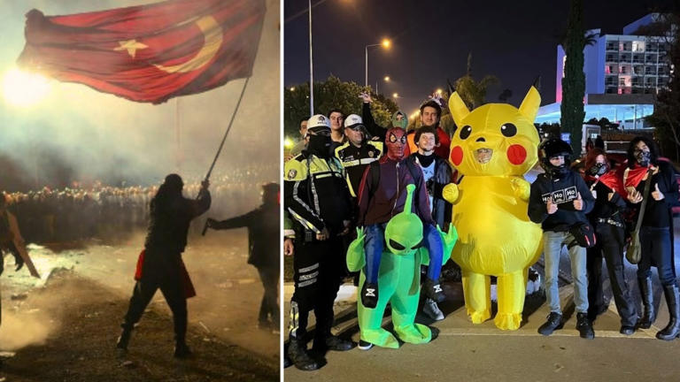 Pikachu electrifies Turkey protests, makes the world take note
