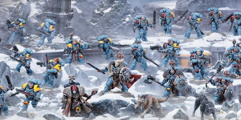 Warhammer 40K To Release New Line Of Space Wolves Miniatures Alongside ...