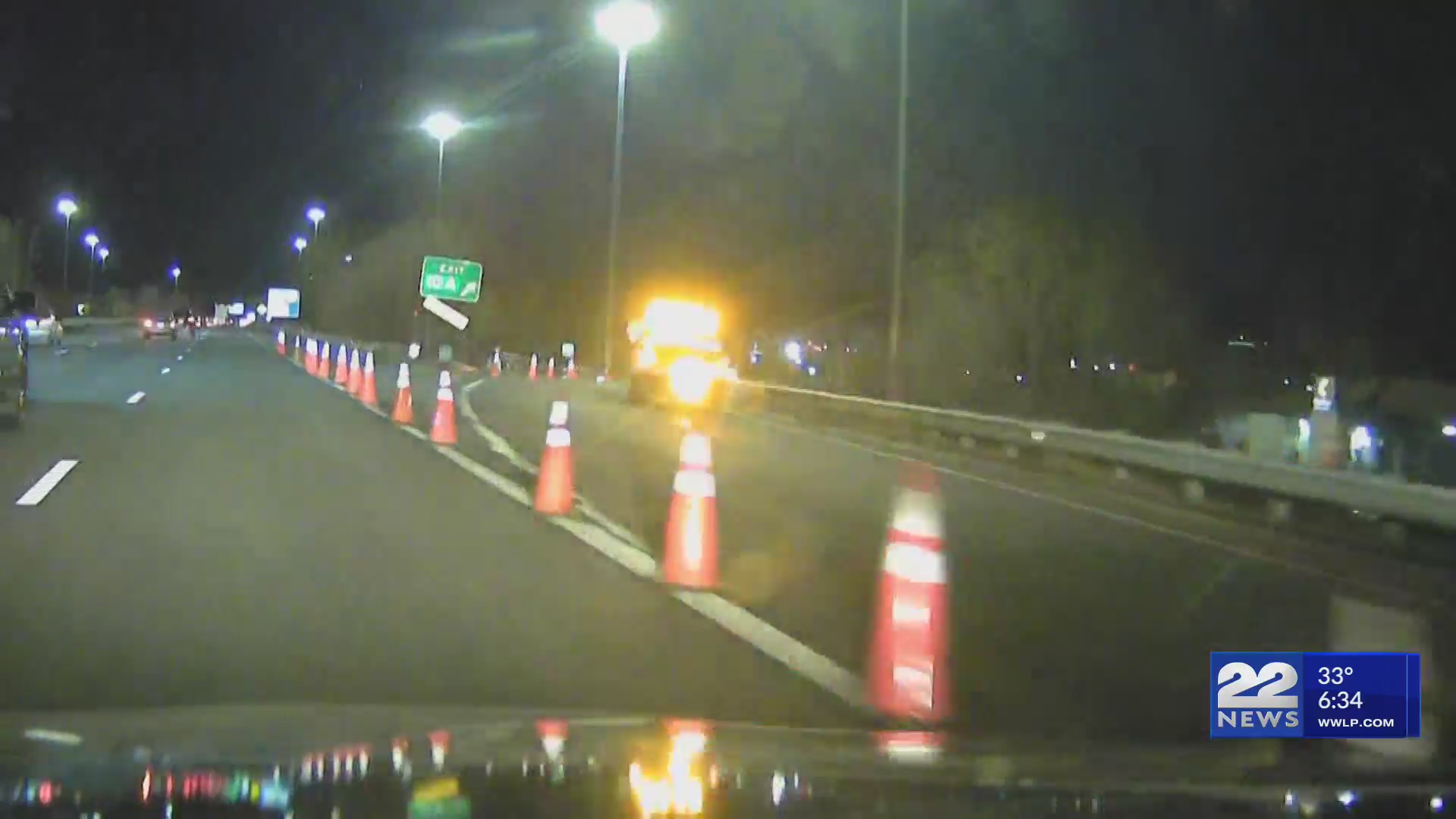 Exit 10A on I-91 North in West Springfield closed following crash