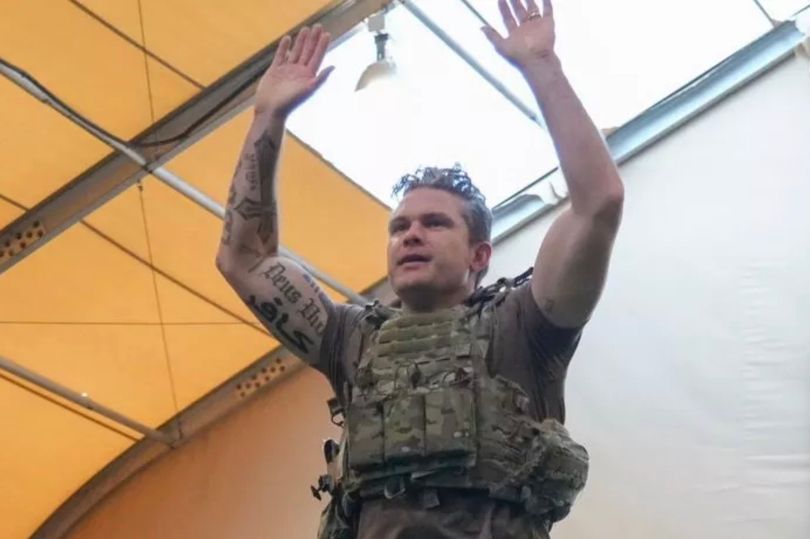 Meaning behind Pete Hegseth's tattoo as he comes under fire for ink ...