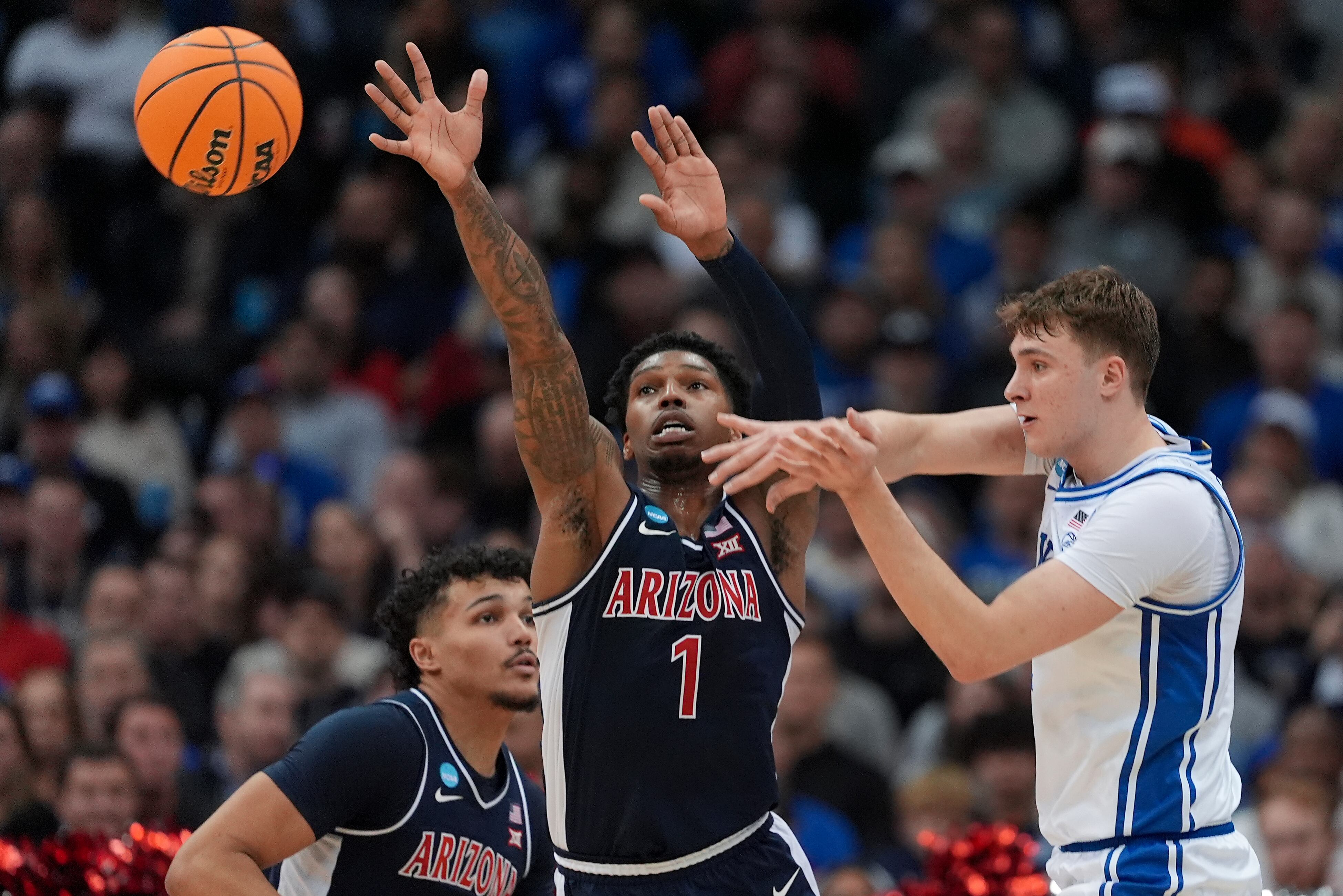 Caleb Love goes down swinging with 35 points in Sweet 16 loss to Duke ...