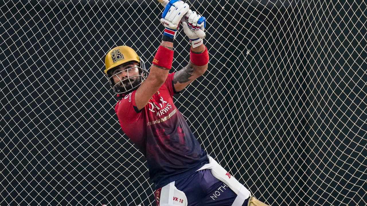 Watch: Virat Kohli pulls off six after six in nets session ahead of CSK ... Watch: Virat Kohli pulls off six after six in nets session ahead of CSK ...