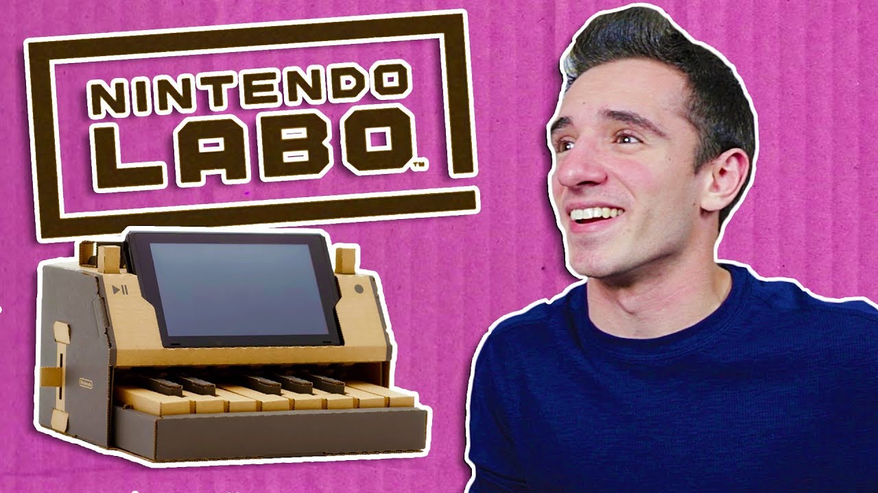 Nintendo Labo Is Just Cardboard?