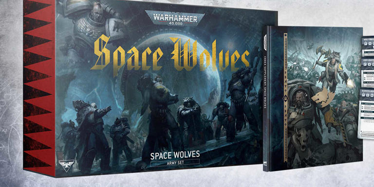 Warhammer 40K To Release New Line Of Space Wolves Miniatures Alongside ...