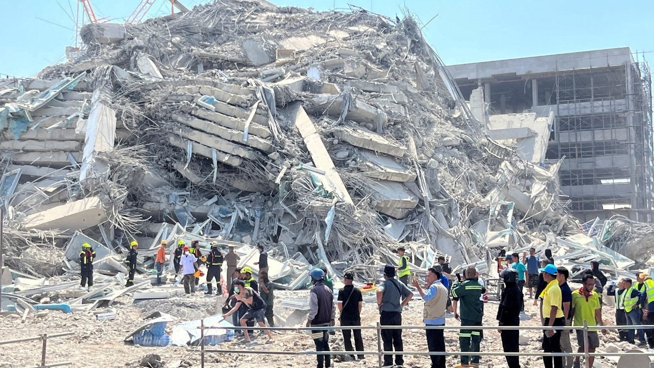 Buildings collapse, many dead as massive earthquake devastates Myanmar ...
