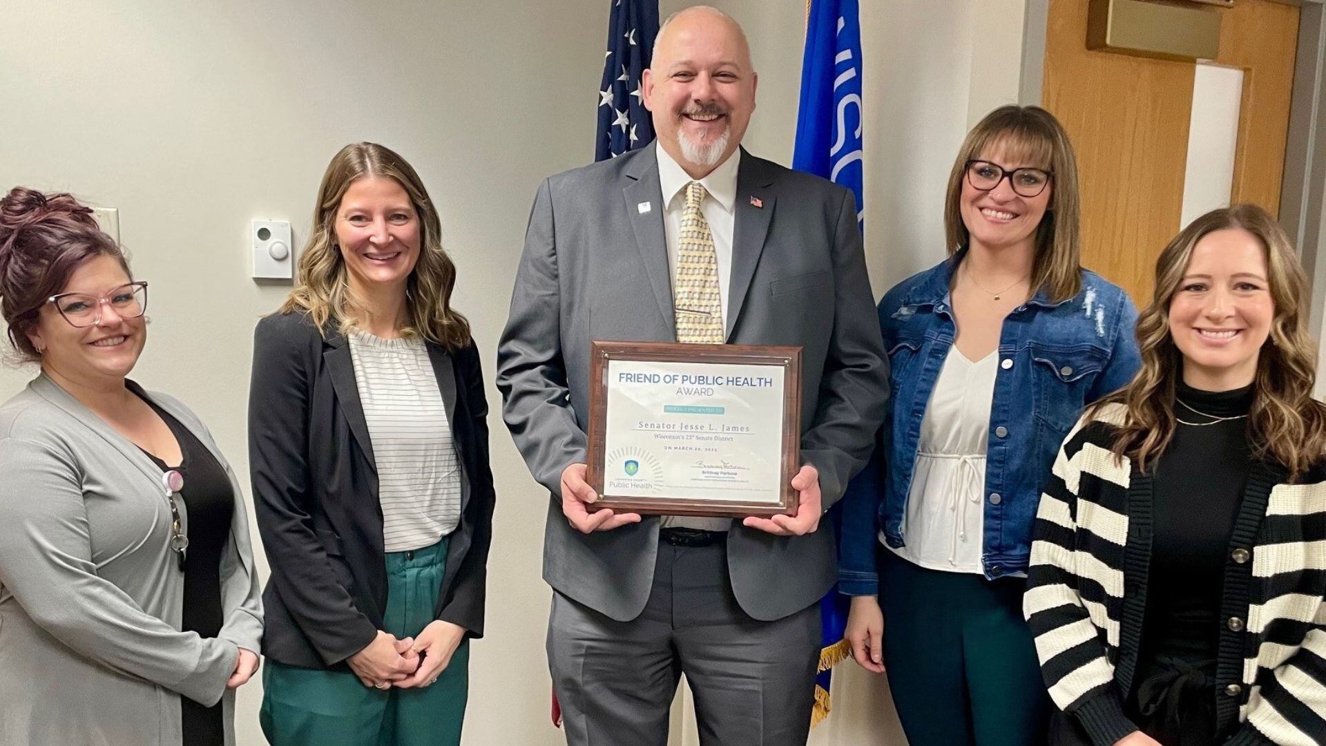 Chippewa County Department of Public Health Names Senator Jesse James ...