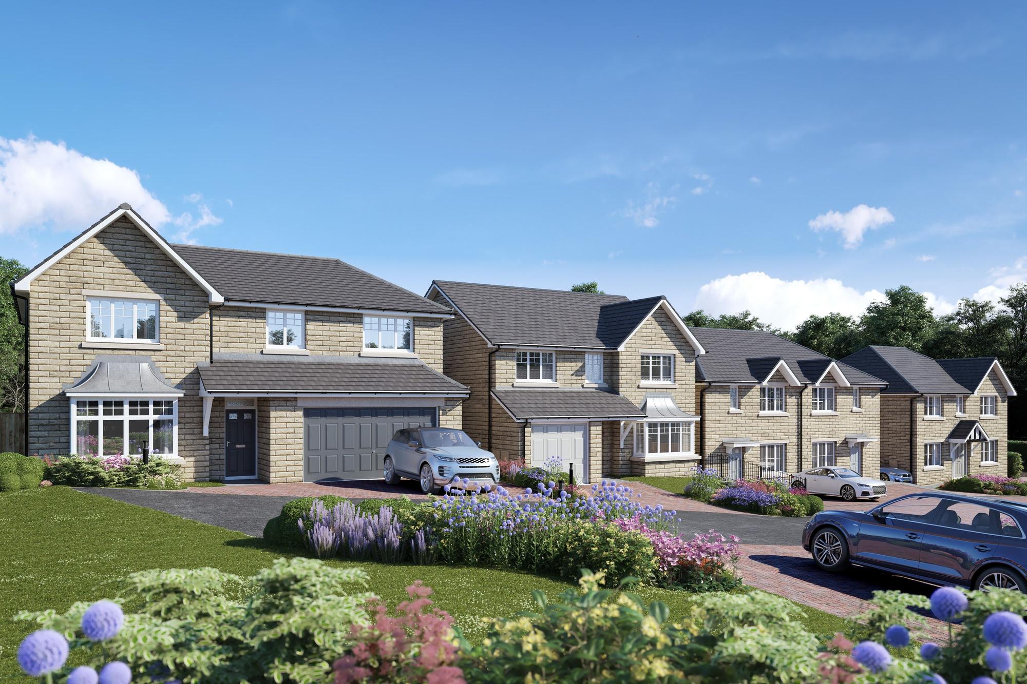 Work progresses on new phase of homes at Century View in Golcar