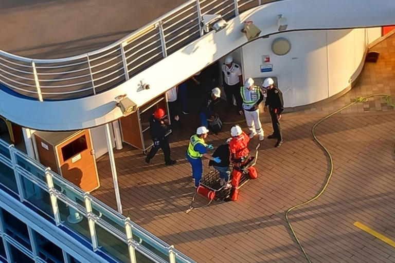 British passenger airlifted off cruise by Spanish coast guard after ...