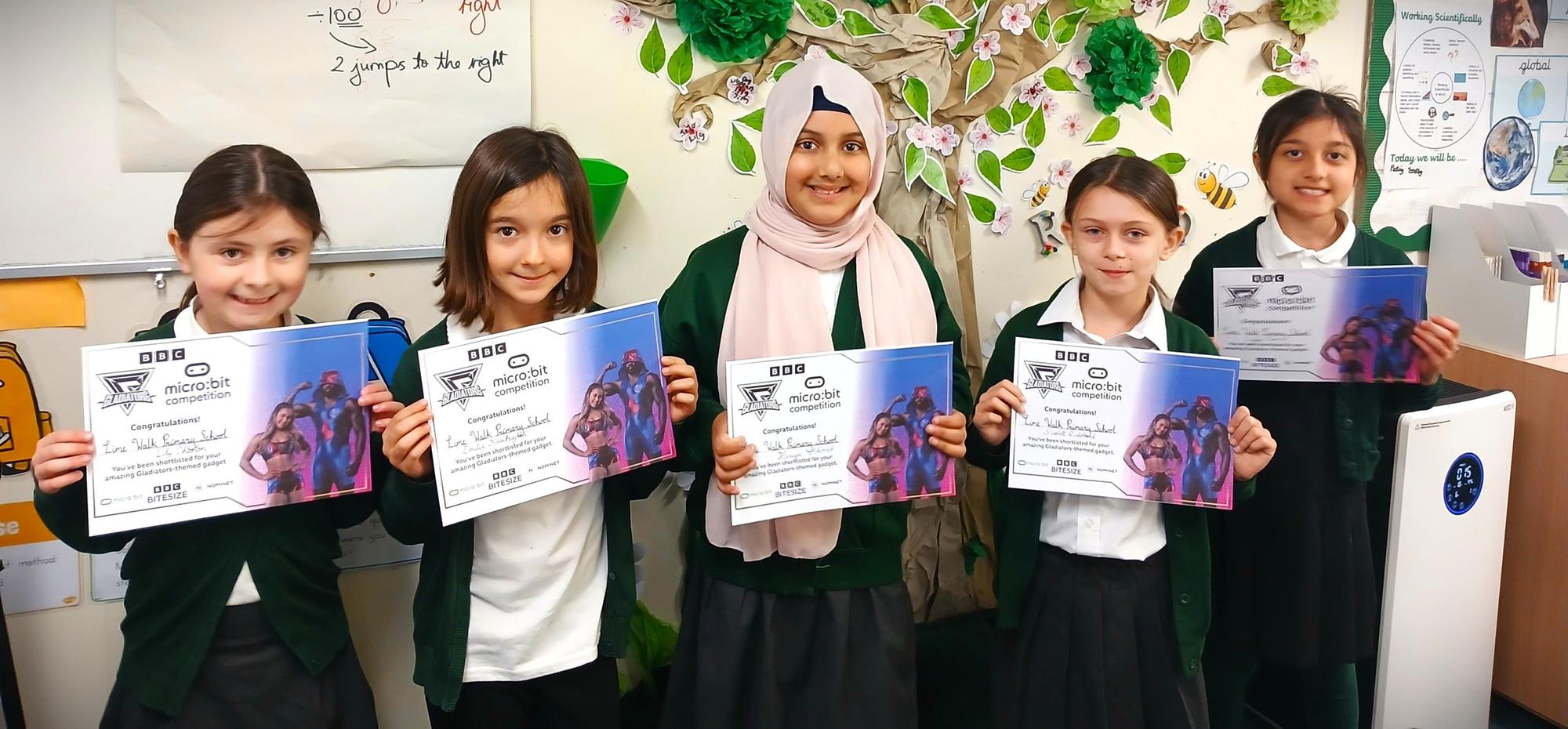 Lime Walk Primary Pupils shine in National Tech Competition