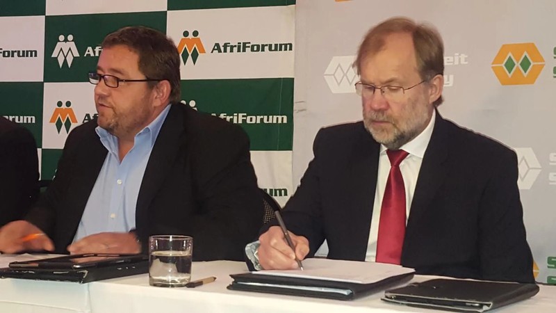 AfriForum, Solidarity hit back at ANC | 'We never called for sanctions ...