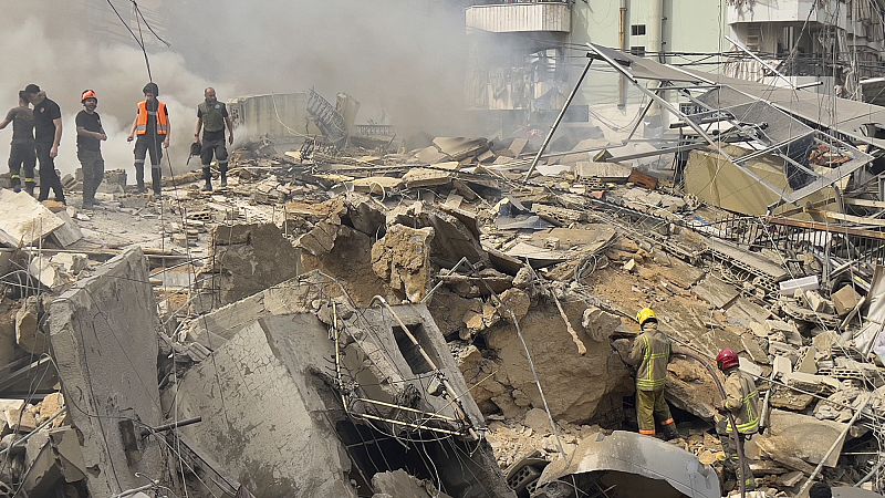 Israel strikes Lebanon's capital for first time since ceasefire ended ...