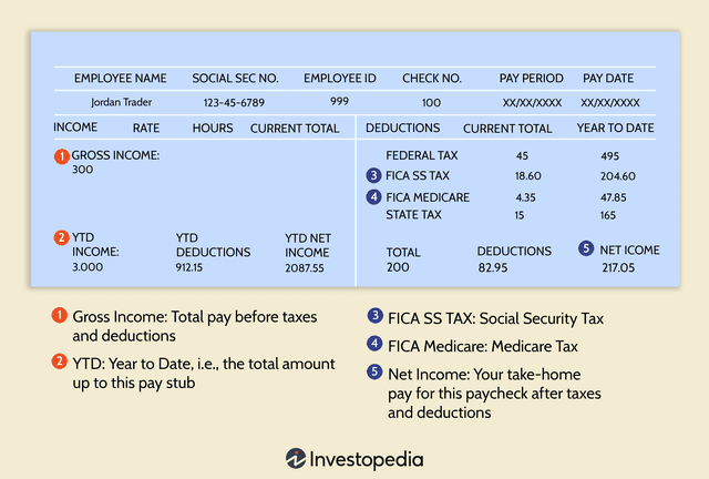 How To Read a Pay Stub