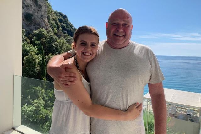 Abi's race to raise funds in memory of 'brave Dave'