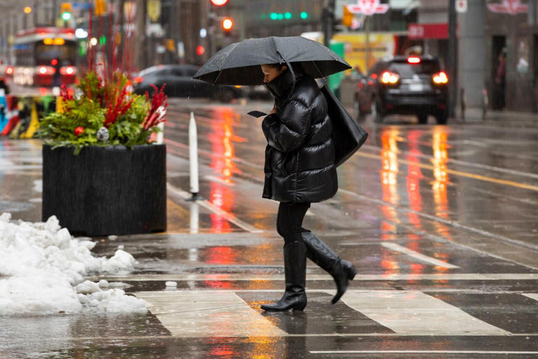 Freezing rain is in store for the GTA. Here's what to expect this weekend